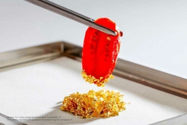 Edible 24k gold and silver: powder, leaf, glitter for food