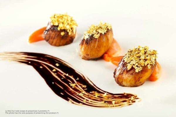 Edible 24k gold and silver: powder, leaf, glitter for food