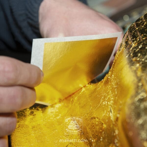 Gold leaf books - 80x80 mm - Pure gold 24 kt