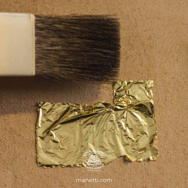 Gold leaf books - 80x80 mm - Pure gold 24 kt
